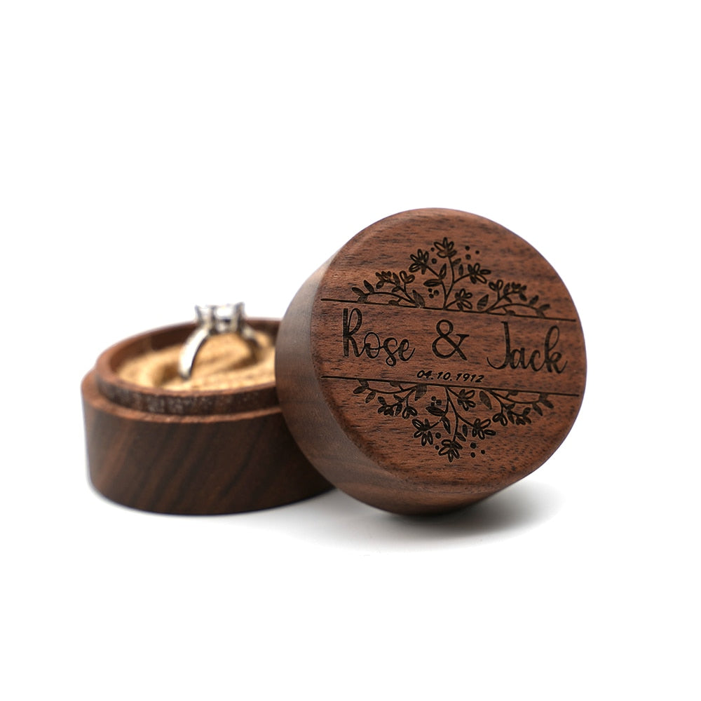 Custom Rustic Ring Box – Tymber Gear