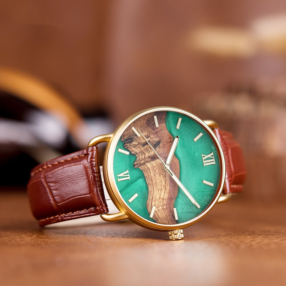 The Xavier Wood & Resin Watch – Tymber Gear